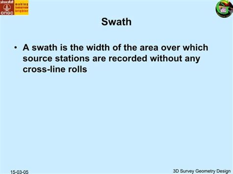 3d Seismic Data Acqusition For Subsurface Ppt