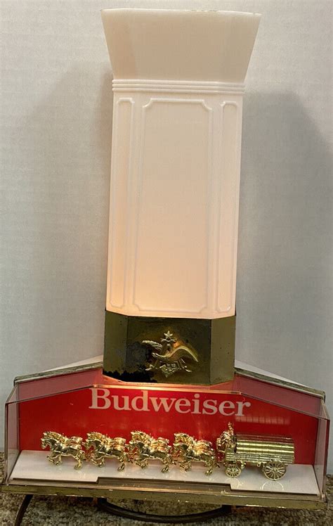 Vintage Budweiser King Of Beers Light Sign 003 316 Works 1960s 70s
