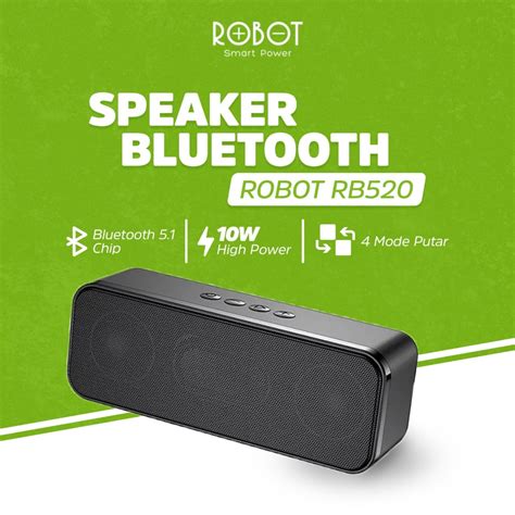 Jual Speaker Bluetooth Robot Rb520 Shopee Indonesia