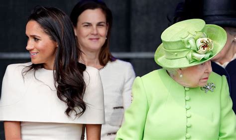Meghan Markle Ripped Up Queens Protocol And Took A Side As Royal