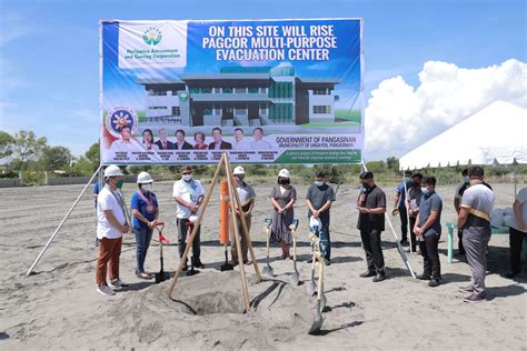 Multi Purpose Evacuation Center Ipatatayo Ng Pagcor Sa Lingayen