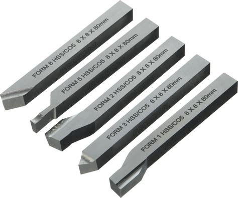 Proxxon 24530 8 by 8 by 80mm Cutting Tool Set, 5-Piece : Amazon.com.mx ...