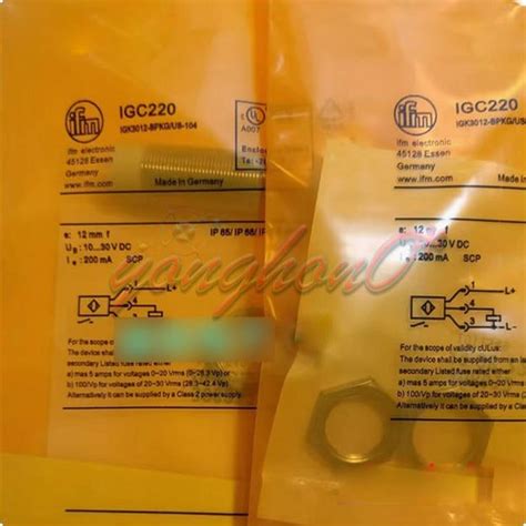 1pc New Ifm Igc220 Proximity Switch Sensor Ebay