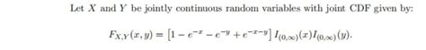 Solved Let X And Y Be Jointly Continuous Random Variables Chegg