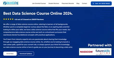 Data Science Course Online With Certification And Placement Inventateq