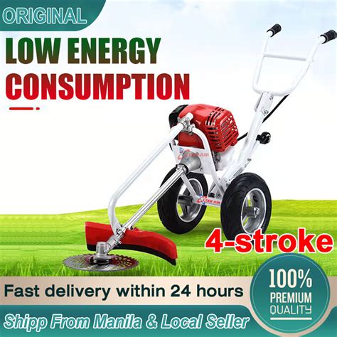 Push Lawn Mower，4 Stroke Grass Cutter Household Multifunctional Brush