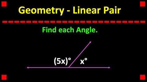 Linear Pair Geometry