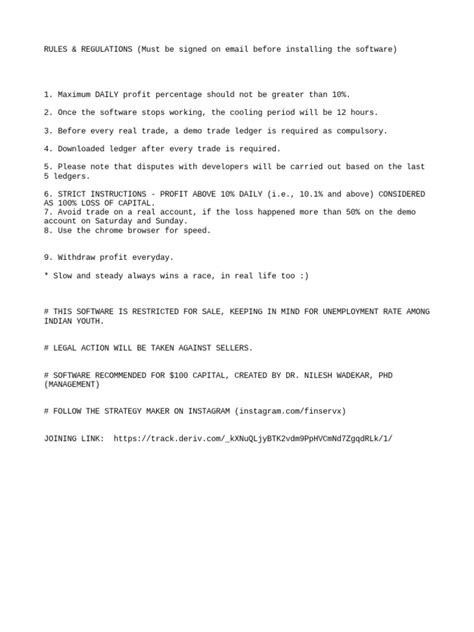 Derive Earning Bot Pdf