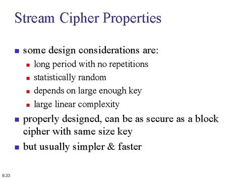Chapter 8 Encipherment Using Modern Symmetrickey Ciphers Copyright