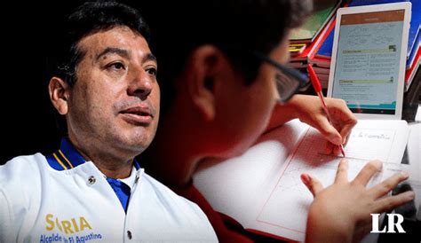 Alcalde De El Agustino Mayoría De Colegios Optaron Por La Virtualidad