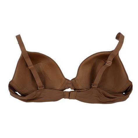 Maidenform Womens Bra Comfort Lightweight Undergarment Padding Brown