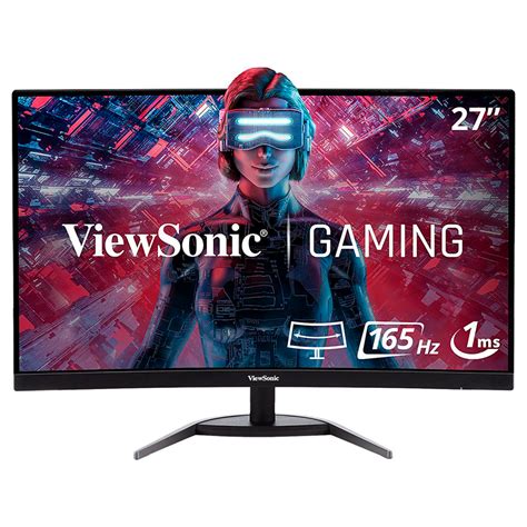 Monitor 27 Fhd Led 165hz Curvo Vx2718 Pc Mhd Viewsonic HYPERGAMING