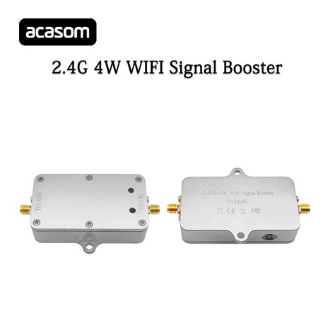 24ghz Wifi 드론 4w 범위 확장기 신호 부스터 무선 광대역 증폭기 라우터 24ghz 전력 범위 신호 부스터