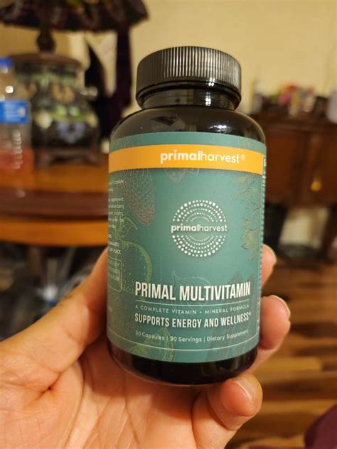 Primal Multivitamin Daily Multivitamin For Women And Men🥇