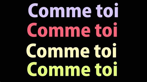 Abituato A Cucina Cuore Jean Jacques Goldman Comme Toi Karaoke Abiti