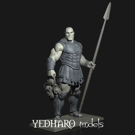 3d Printable Goliath Scale 30mm By Yedharo Models Sl