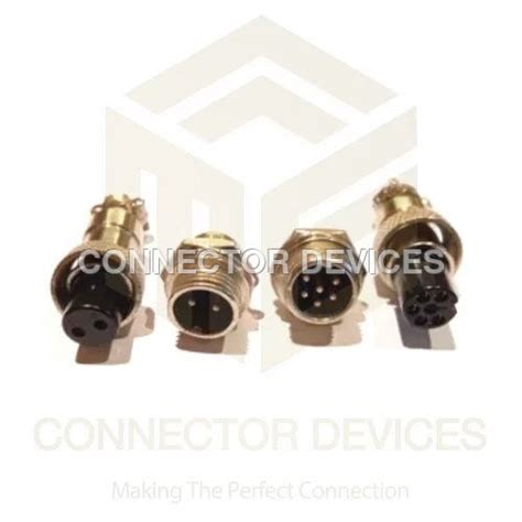 Round Shell Connector 4 Pin Male Female Manufacturer Supplier Trader