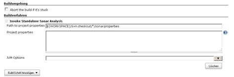 Eclipse How To Configure Hudson To Search All Sonar Configuration