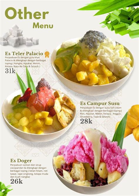 Carta De Palacio Sky Cafe Surabaya