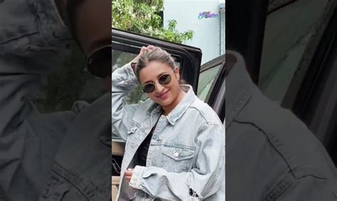 Newly Engaged Parineeti Chopra Papped In Delhi Shorts Raghav