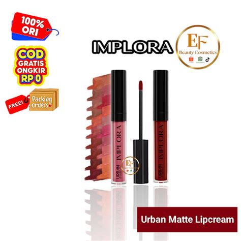 Promo Implora Urban Matte Lip Cream No 11 20 Lipcream 20 Red Gala