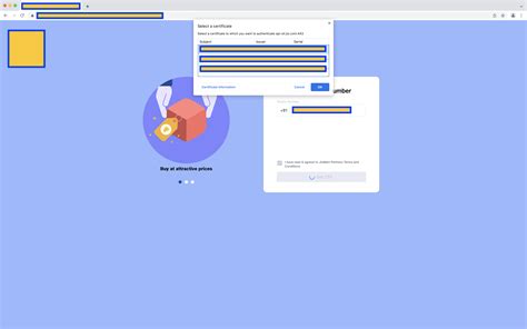 essence of testing how to handle select certificate popup from chrome