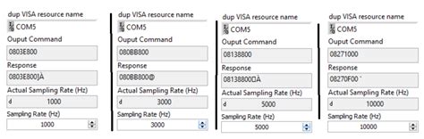 LDC1000 Trouble Adjusting Sample Rate In LabVIEW Sensors Forum Sensors TI E2E Support Forums