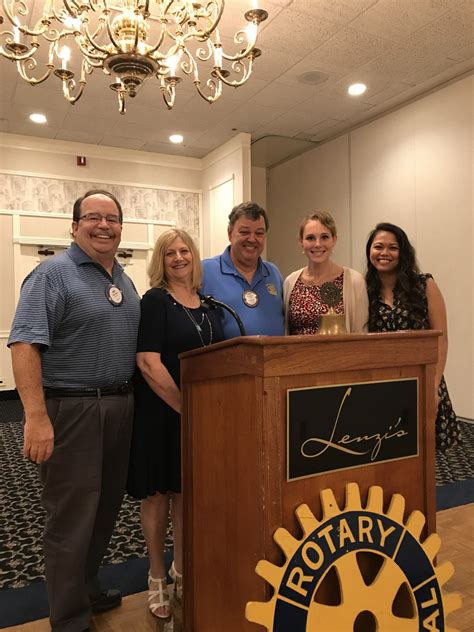 Club Welcomes Two New Members Rotary Club Of Dracut Ma