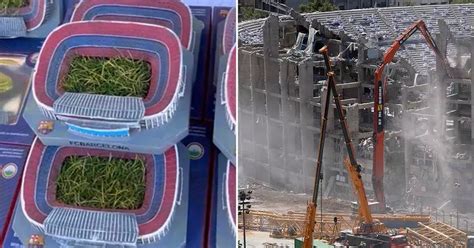 Cash Hungry Barcelona Flog Grass From Nou Camp As Fans Realise They Re