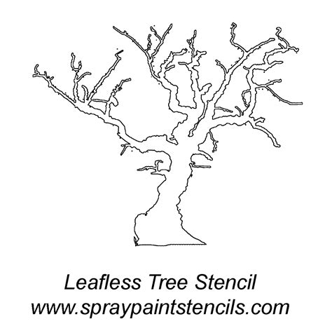 Tree Stencil Printable