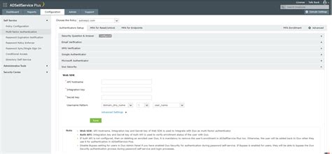 Duo Authentication For Active Directory Password Reset Mangeengine Adselfservice Plus