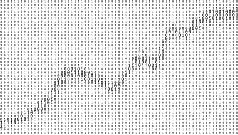 premium vector gradient binary code digits background