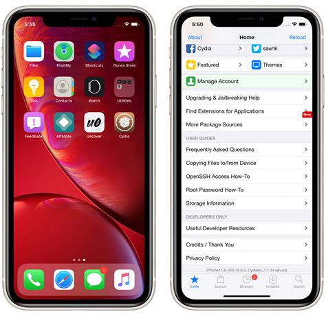 jailbreak ios 13 5 5 without or no computer here s how [video tutorial