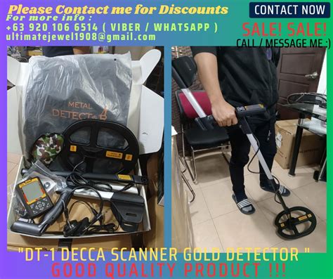 Dt 1 Decca Scanner Metal And Gold Detector Brand New And Easy To Use