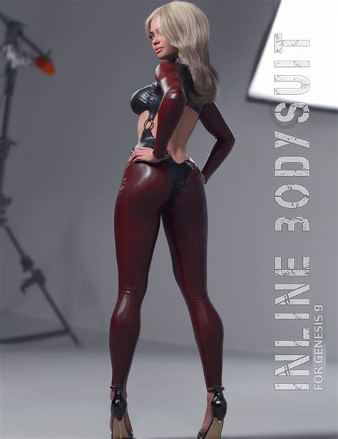 inline bodysuit genesis 9 daz 3d