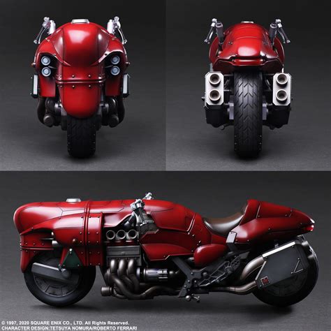 Final Fantasy 7 Remake Cloud Statue And Play Arts Kai Roche And