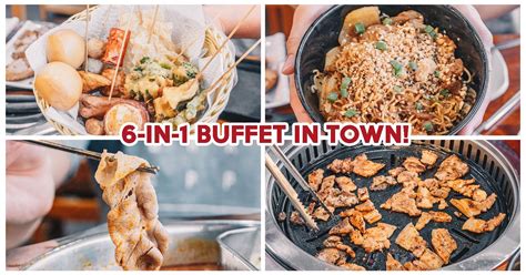 Yi Zi Wei Review 6 In 1 Buffet With Steamboat Lok Lok Mala Xiang Guo