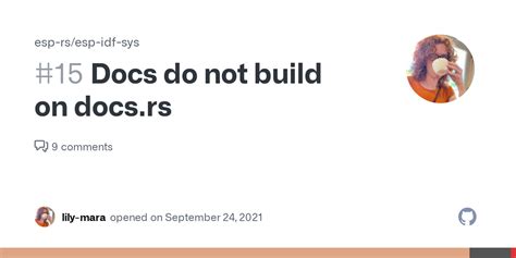 Docs Do Not Build On Docsrs · Issue 15 · Esp Rsesp Idf Sys · Github