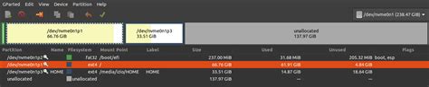 partitioning how to extend partition with not adjacent unallocated