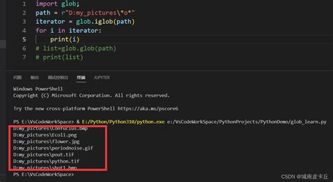 Python标准库glob模块详解 python glob CSDN博客