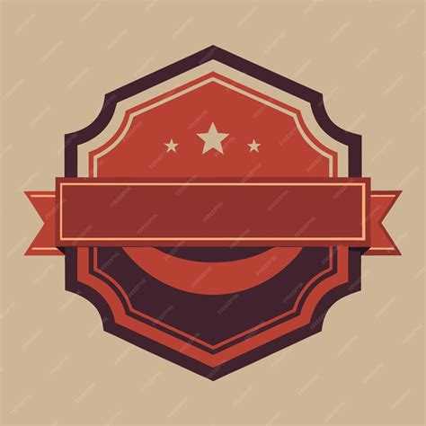 Vintage Certificate Badge Premium Ai Generated Vector