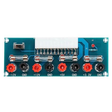 24 Pins Atx Benchtop Board Computer Pc Power Supply Breakout Adapter