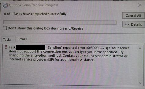 Outlook Application Can T Connect To Exchange Through IMAP Collaboration Spiceworks Community