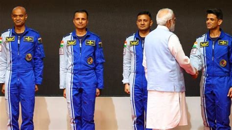 Meet Isros Gaganyaan Astronauts From Presidents Gold Medalist To
