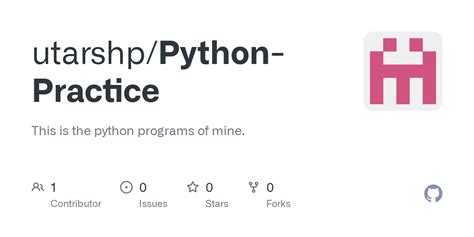 Github Utarshppython Practice This Is The Python Programs Of Mine