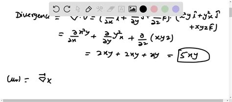 compute the divergence and the curl of the following vector fields