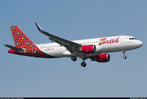 PK LAU Batik Air Airbus A320 214 WL Photo By Severin Hackenberger ID