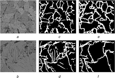 Examples 1 3 Of Steel Microstructure Image Segmentation From The Download Scientific Diagram