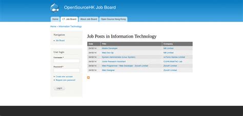 New Open Source Job Board On Job Opensource Hk Sammy Hk