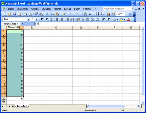 Excel Minimum Abhängig Von Einer Bedingung Ermitteln Akademiede